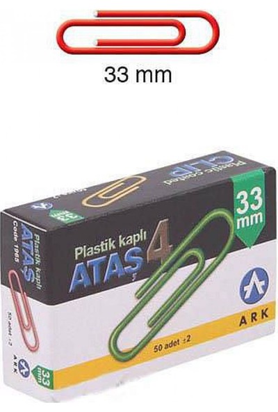 Ark Renkli Ataş 4 33 mm Ark Renkli Ataş 4 33 mm