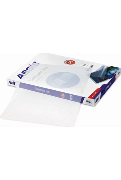 Assis Laminasyon Filmi A4 125 Mikron Assis Laminasyon Filmi A4 125 Mikron