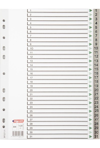 Bigpoint Pp Seperatör 1-31 Raka mlı Bigpoint Pp Seperatör 1-31 Raka mlı