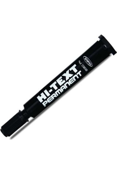 Hi-Text t 830PB Yuvarlak Uçlu Markör 12'li Siyah Hi-Text t 830PB Yuvarlak Uçlu Markör 12'li Siyah