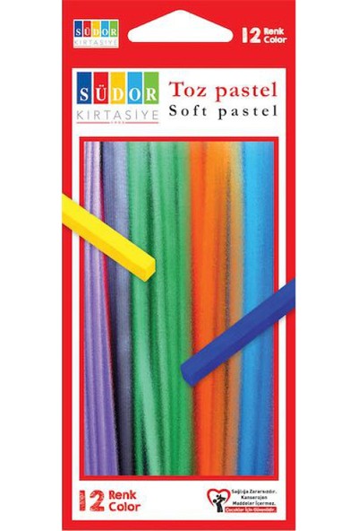 Südor Toz Pastel Boya 12 Renk