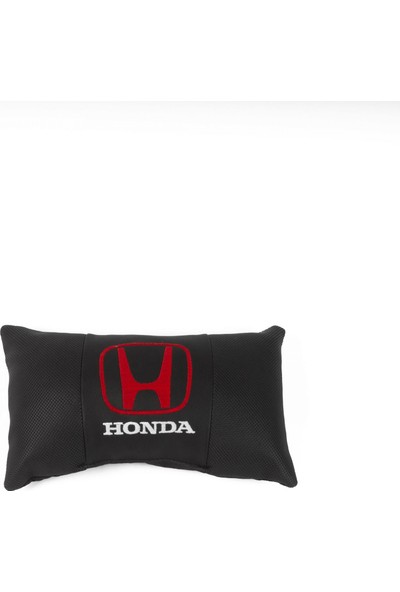 Macha Honda Deri Nakışlı Oto Başlık Boyun Yastığı İki Adet Macha Honda Deri Nakışlı Oto Başlık Boyun Yastığı İki Adet