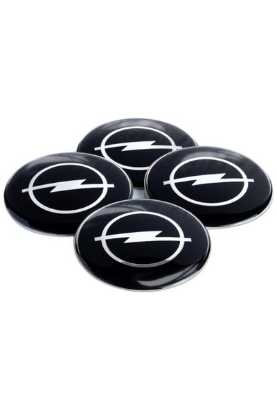 Macha Opel Alüminyum Yapıştırma Jant Göbeği Siyah 4'lü Macha Opel Alüminyum Yapıştırma Jant Göbeği Siyah 4'lü