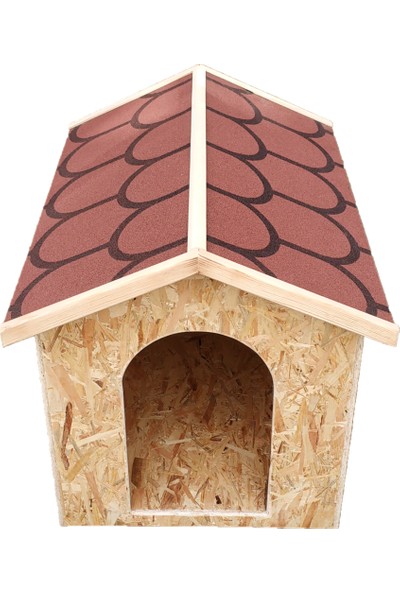 Tuna Tasarım Atölyesi Ahşap Köpek Kulübesi 60 x 80 x 75 cm Tuna Tasarım Atölyesi Ahşap Köpek Kulübesi 60 x 80 x 75 cm