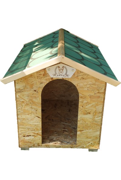 Tuna Tasarım Atölyesi Ahşap Köpek Kulübesi 60 x 80 x 75 cm Tuna Tasarım Atölyesi Ahşap Köpek Kulübesi 60 x 80 x 75 cm