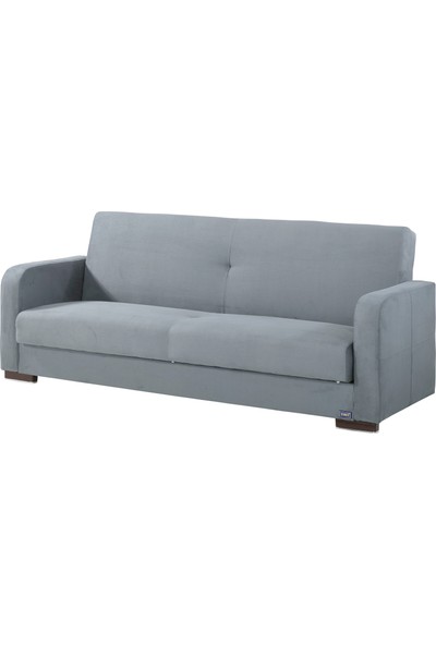 Belletto Yataklı , Sandıklı Lizbon Kanepe Gri