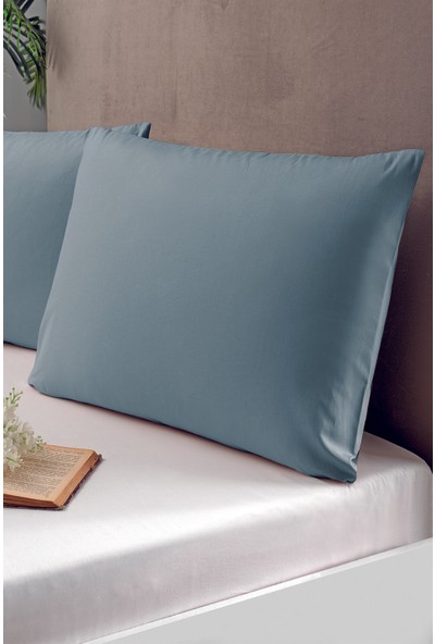 Pierre Cardin 2'li Yastık Kılıfı Petrol Yeşili