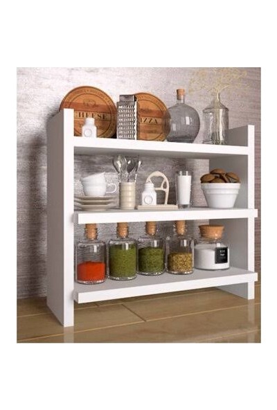 isabet Çok Amaçlı Mutfak Rafı &baharatlık & Bardaklık isabet Çok Amaçlı Mutfak Rafı &baharatlık & Bardaklık