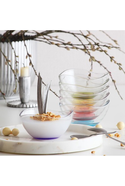 Lav Vira Dip Boyalı Küçük Kase 6 Lı Vir261pt