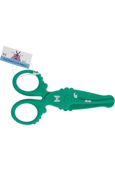 Masaüstü Kırt Kırt Çocuk Makası - Yeşil