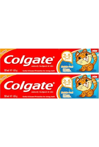 Colgate 2-5 Yaş Çocuk Diş Macunu 50 ml Ikili Paket