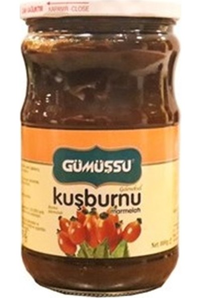 Gümüşsu Kuşburnu Marmelatı (Gorava) - 800 gr