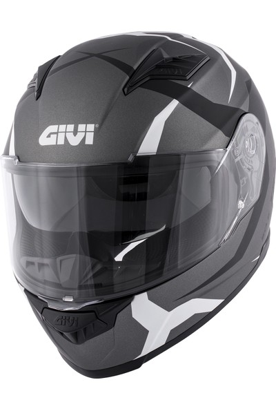 Givi 50.5 Mat Titanyum Siyah Kask Givi 50.5 Mat Titanyum Siyah Kask