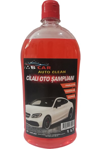 MB Car Cilalı Oto Şampuan 1 lt