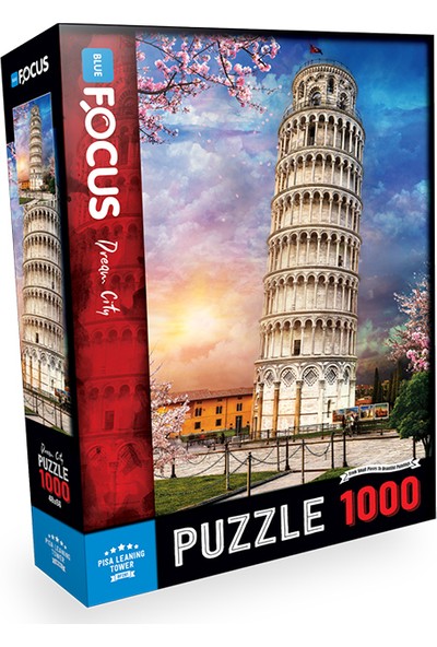 Blue Focus 1000 Parça Puzzle - Pisa Kulesi Blue Focus 1000 Parça Puzzle - Pisa Kulesi