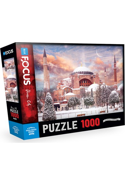 Blue Focus 1000 Parça Puzzle - Ayasofya Camii Blue Focus 1000 Parça Puzzle - Ayasofya Camii