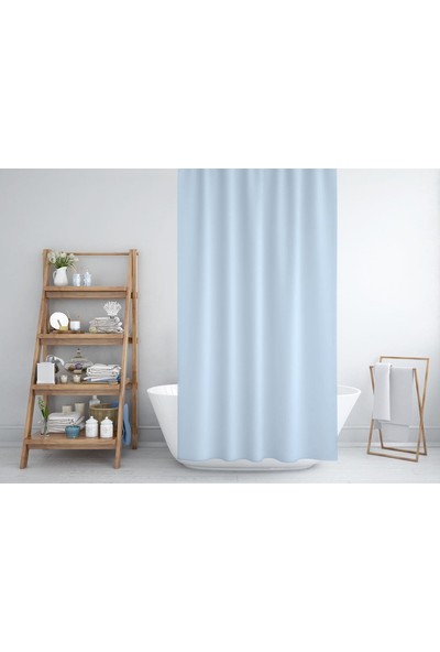 Zethome Jackline Banyo Duş Perdesi 0010 Mavi Tek Kanat 1 x 120 x 200 Zethome Jackline Banyo Duş Perdesi 0010 Mavi Tek Kanat 1 x 120 x 200