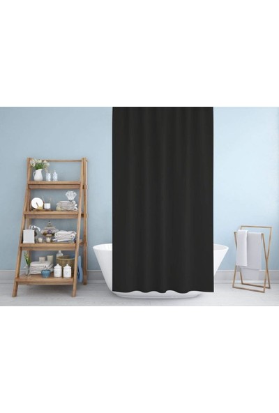 Zethome Jackline Banyo Duş Perdesi 0010 Siyah Tek Kanat 1 x 120 x 200 Zethome Jackline Banyo Duş Perdesi 0010 Siyah Tek Kanat 1 x 120 x 200