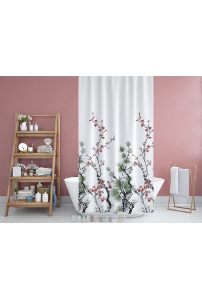 Zethome Jackline Banyo Duş Perdesi 7766  tek Kanat 1 x 120 x 200