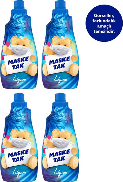 Yumoş Extra Yumuşatıcı Lilyum 1440 ml 4 x 60 Yıkama Yumoş Extra Yumuşatıcı Lilyum 1440 ml 4 x 60 Yıkama