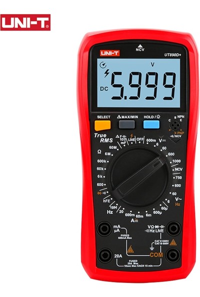 Uni-T UT890D+ Dijital Multimetre Ölçü Aleti