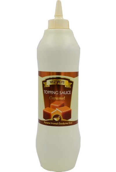 Vizyon Karamel Topping (Dondurma Sosu) 1 kg Vizyon Karamel Topping (Dondurma Sosu) 1 kg