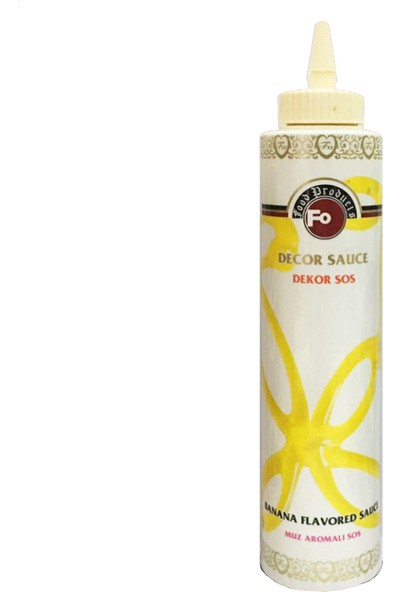 Fo Muz Aromalı Dekor Sos 750 gr