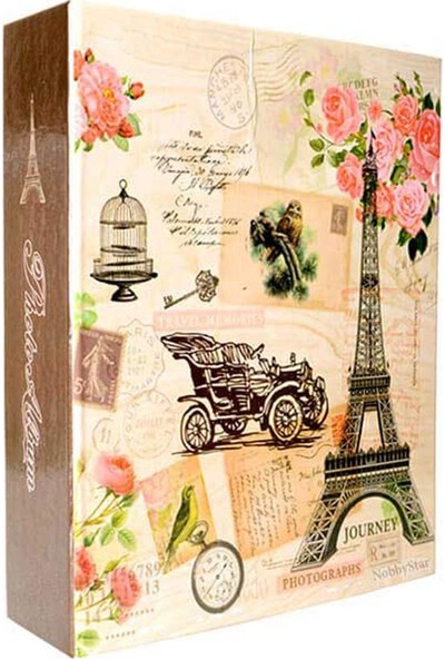 Gökkuşağı 10X15 cm 200 'lük Desenli Fotoğraf Albümü