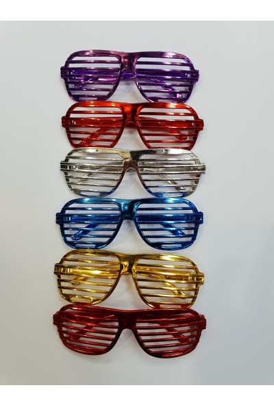 Samur Panjur Parti Gözlüğü 6 Adet