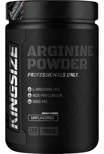 Kingsize Nutrition Arginine Powder 750 gr Aromasız
