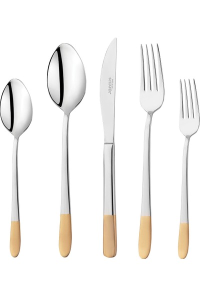 Schafer Goldısh 72 Parça Mat Altın