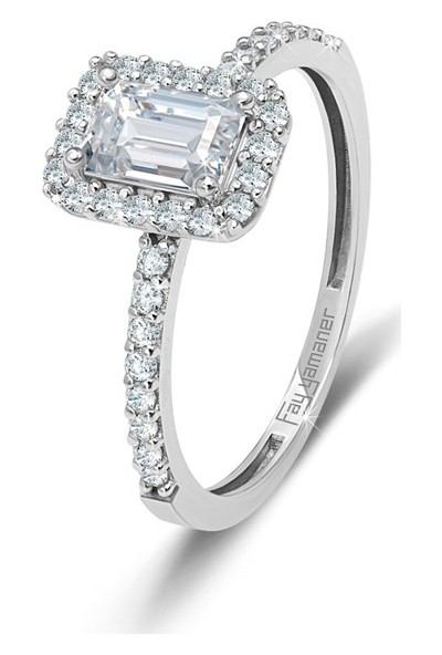 Özel Tasarım Altın Baget Yüzük