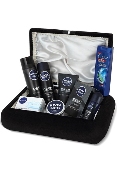 Nivea Damat Çeyiz Sandık Bohça Nişan Seti