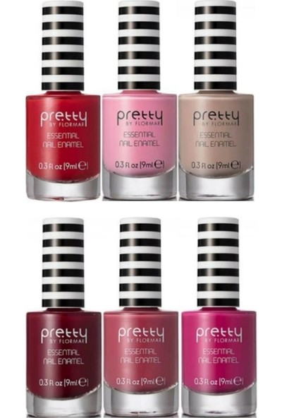 Flormar Oje En Çok Tercih Edilenler Serisi 6'lı x 9 ml