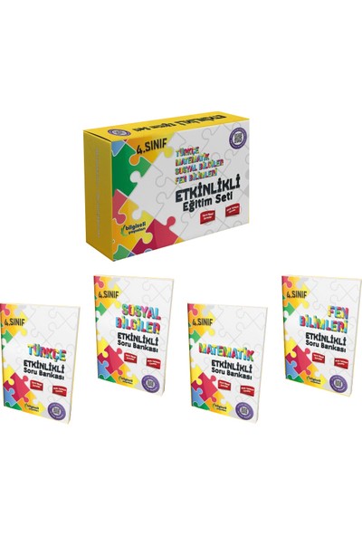 Bilgiseli Yayınları 4. Sınıf Yeni Nesil Etkinliklerle Eğitim Seti Bilgiseli Yayınları 4. Sınıf Yeni Nesil Etkinliklerle Eğitim Seti