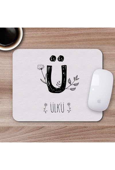 E-Hediyeci Kişiye Özel İsim Yazılı Mousepad - M25 E-Hediyeci Kişiye Özel İsim Yazılı Mousepad - M25