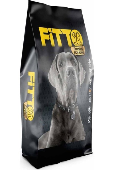 Fittoo Kuzu Etli Yetişkin Köpek Maması 15 kg