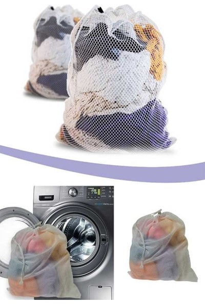 Pembe Karınca Çamaşır Yıkama Filesi