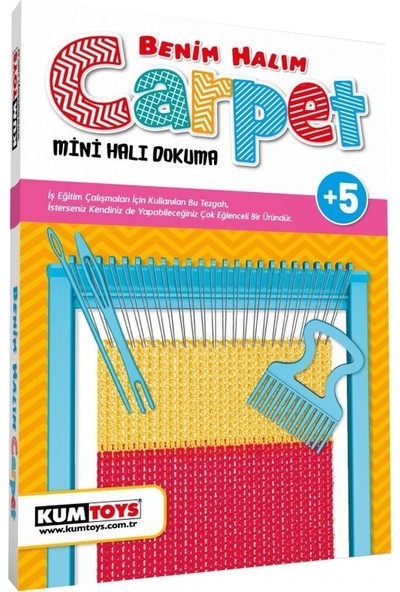 Kumtoys Carpet Mini Halı Dokuma Kumtoys Carpet Mini Halı Dokuma