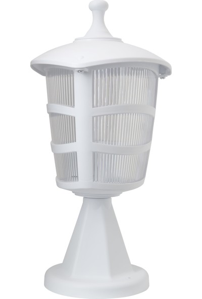 Giveka Üçgen Set Üstü Aplik Bahçe Aydınlatma-Beyaz