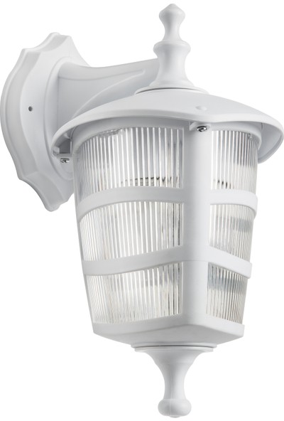 Giveka Üçgen Ters Duvar Aplik Bahçe Aydınlatma-Beyaz Giveka Üçgen Ters Duvar Aplik Bahçe Aydınlatma-Beyaz