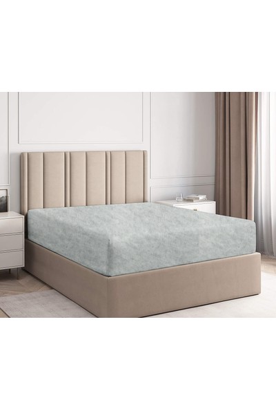 Ephemeris Polycotton Çift Kişilik Lastikli(Fitted) Çarşaf - Gri Ephemeris Polycotton Çift Kişilik Lastikli(Fitted) Çarşaf - Gri