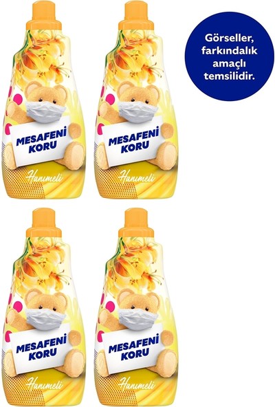 Yumoş Extra Yumuşatıcı Hanımeli 1440 ml 4 x 60 Yıkama Yumoş Extra Yumuşatıcı Hanımeli 1440 ml 4 x 60 Yıkama