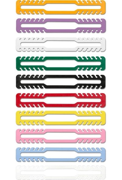 Bymed Ultra Elastik 6 Bedenli Siyah Renkli Kulak Koruyucu Maske Uzatma Takma Aparatı - 10 Adet Bymed Ultra Elastik 6 Bedenli Siyah Renkli Kulak Koruyucu Maske Uzatma Takma Aparatı - 10 Adet