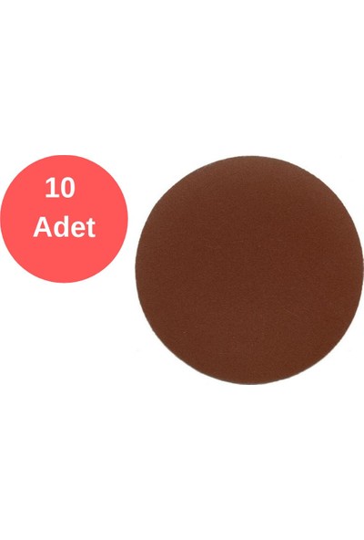 Tuğra Cırt Zımpara 115X24 Kum Kırmızı 10 Adet