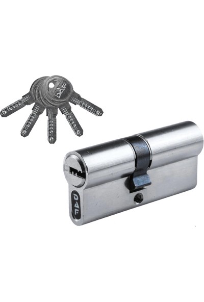 Daf 716/68 Barel Silindir Kapı Göbeği 5 Anahtarlı Emniyet Kartlı