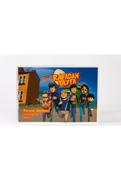 Adel Rafadan Tayfa Resim Defteri 25 x 35 cm