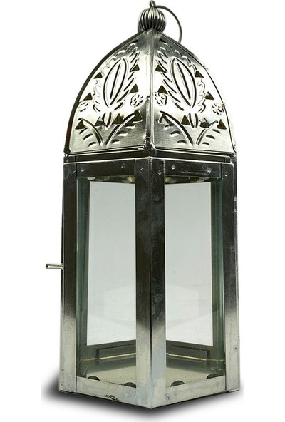 Alesta Home Antik Görünümlü Camlı Metal Fener Mumluk 8X8X20CM Alesta Home Antik Görünümlü Camlı Metal Fener Mumluk 8X8X20CM