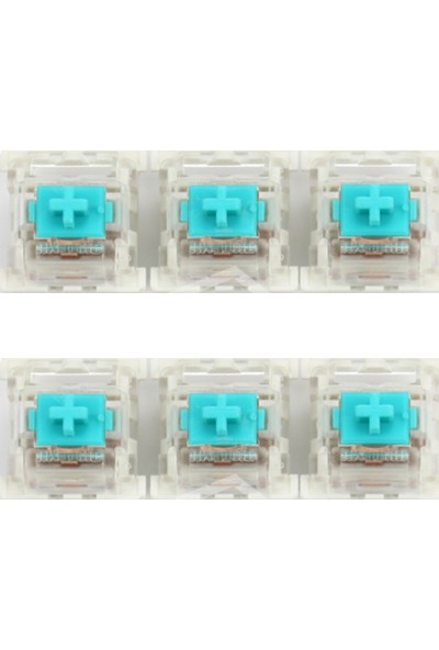 Outemu Yeşil Mekanik Klavye Green Switch Yedek Tuş 6 Adet Outemu Yeşil Mekanik Klavye Green Switch Yedek Tuş 6 Adet