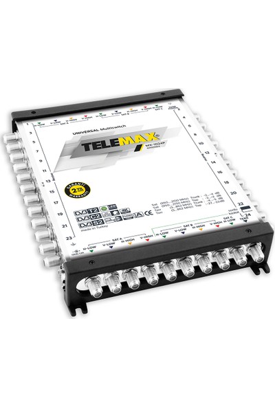 Telemax MV-1024P Sonlu ve Kaskatlı 24 Çıkışlı Multıswıtch Santral Adaptör Telemax MV-1024P Sonlu ve Kaskatlı 24 Çıkışlı Multıswıtch Santral Adaptör